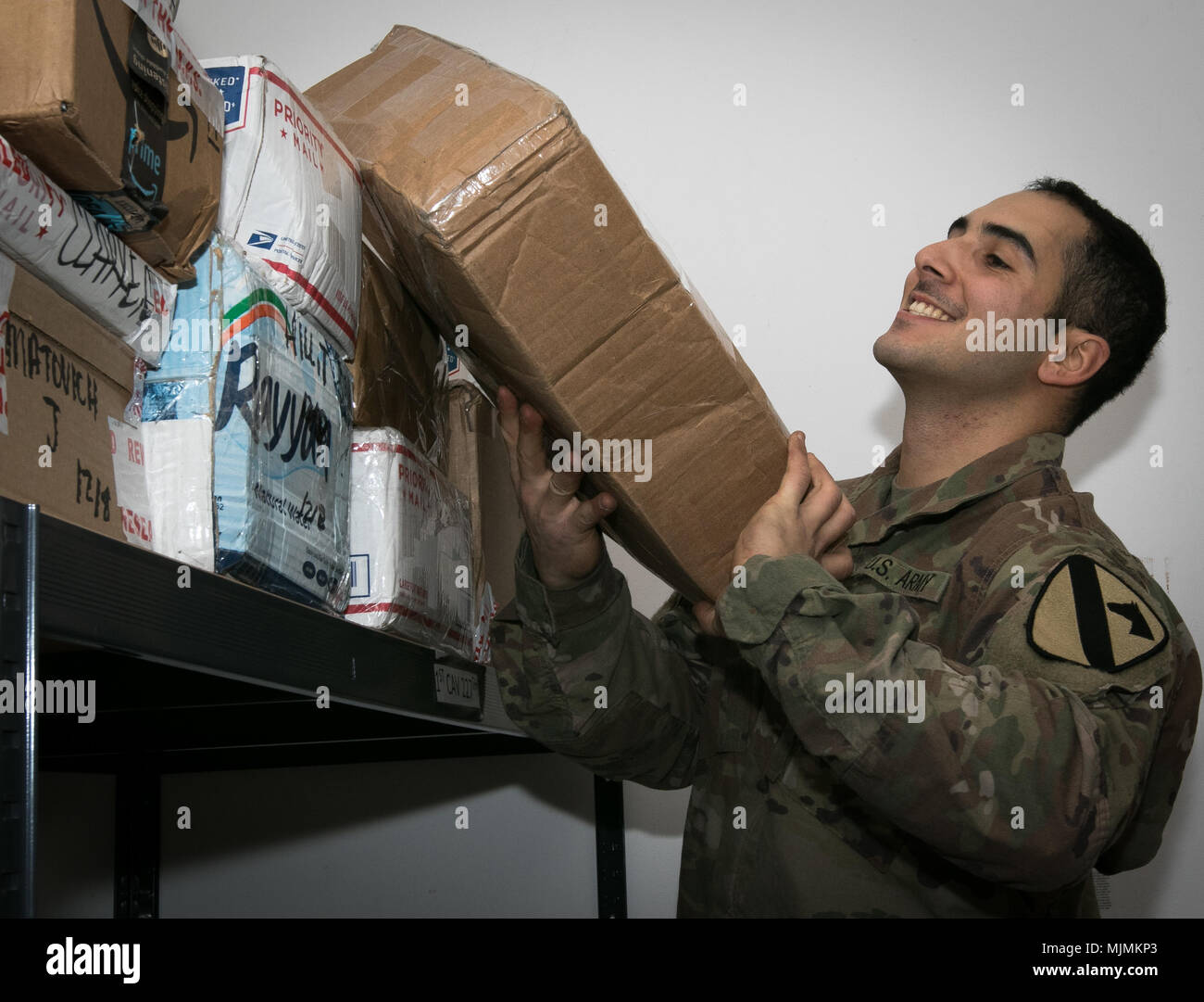 Private 1st Class Kaveh Amerfazli, a mailroom clerk and San Francisco ...