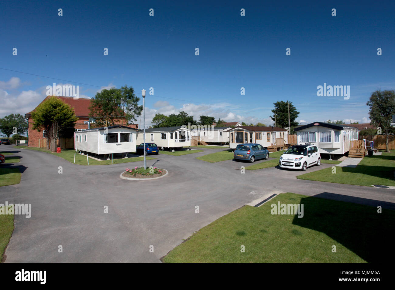 Permanent caravan sites hi-res stock photography and images - Alamy