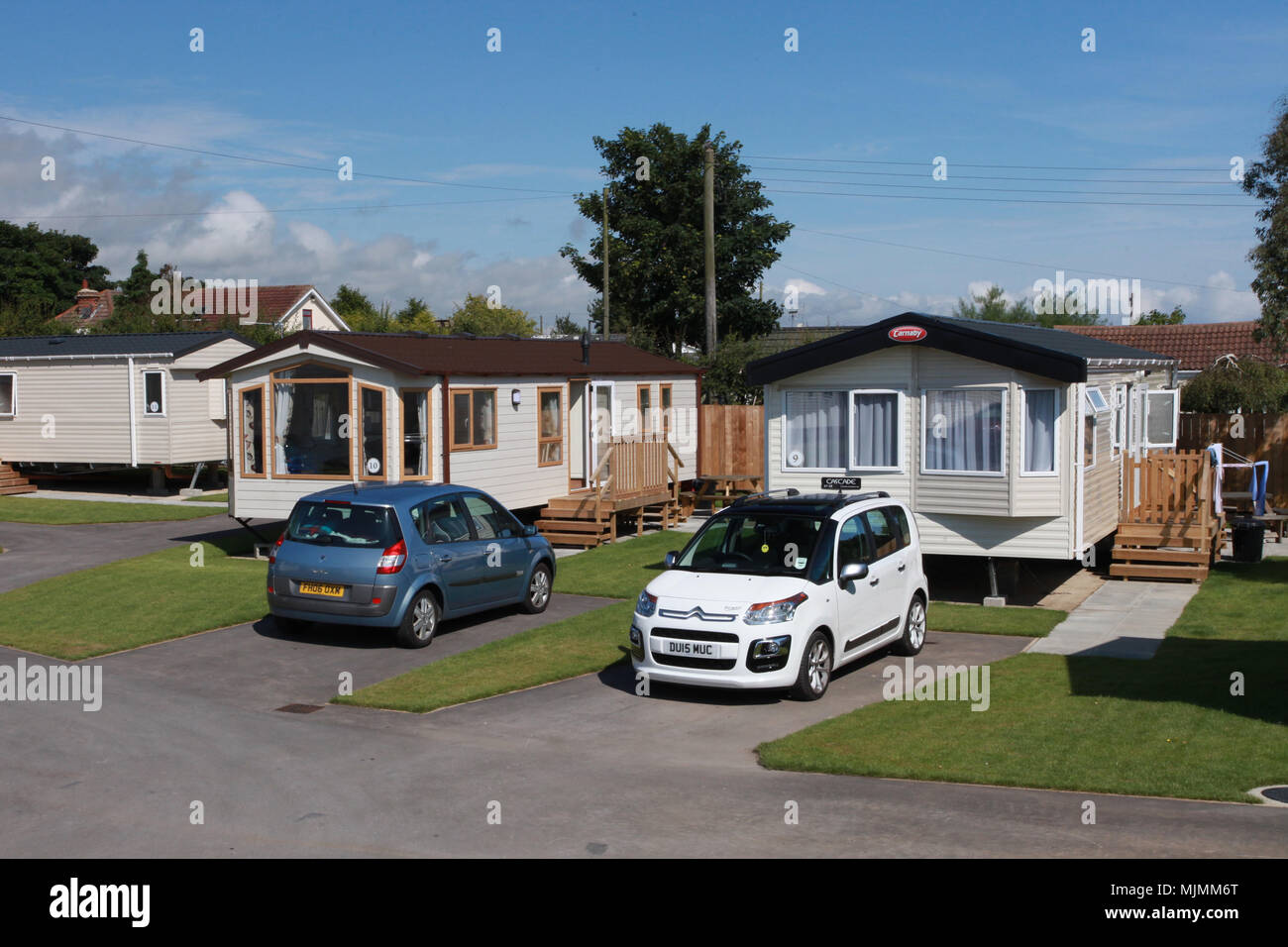 Permanent caravan sites hi-res stock photography and images - Alamy