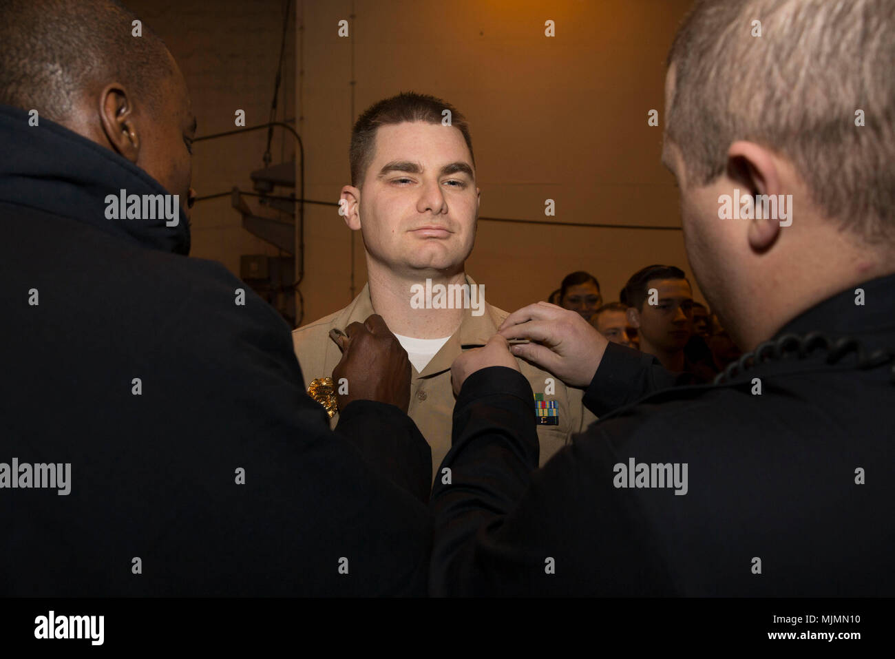 ATLANTIC OCEAN (Dec. 11, 2017) -- Master-at-Arms 1st Class Justin ...