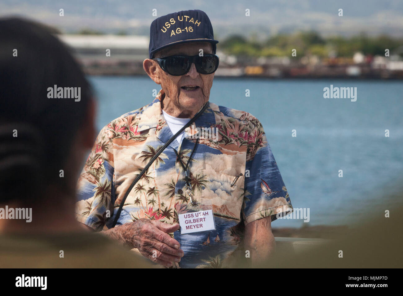 Retired Chief Petty Officer Gilbert Meyer, a USS Utah and Pearl Harbor ...