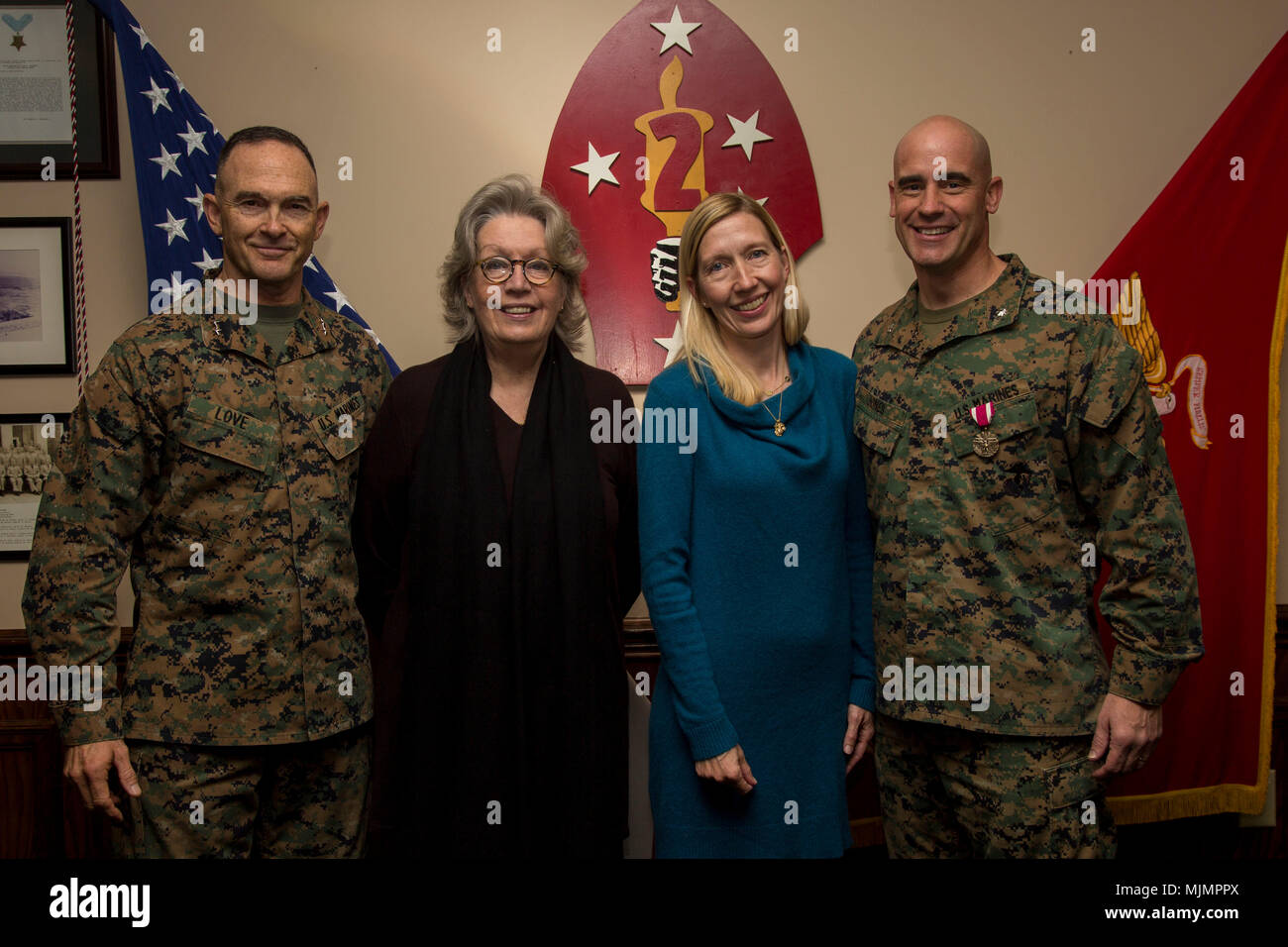 U.S. Marine Corps Maj. Gen. John K. Love, commanding general, 2nd ...