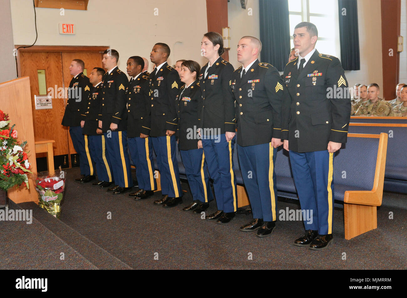 Nine new noncommissioned officers were inducted into the 502nd ...