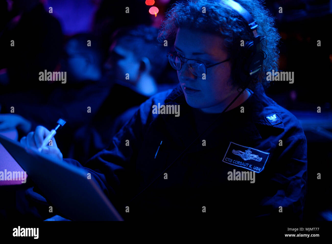 U s navy cryptologic technician interpretive hi-res stock photography ...