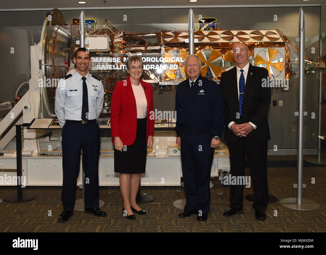 Secretary of the Air Force Heather Wilson and Air Force Lt. Gen. John ...