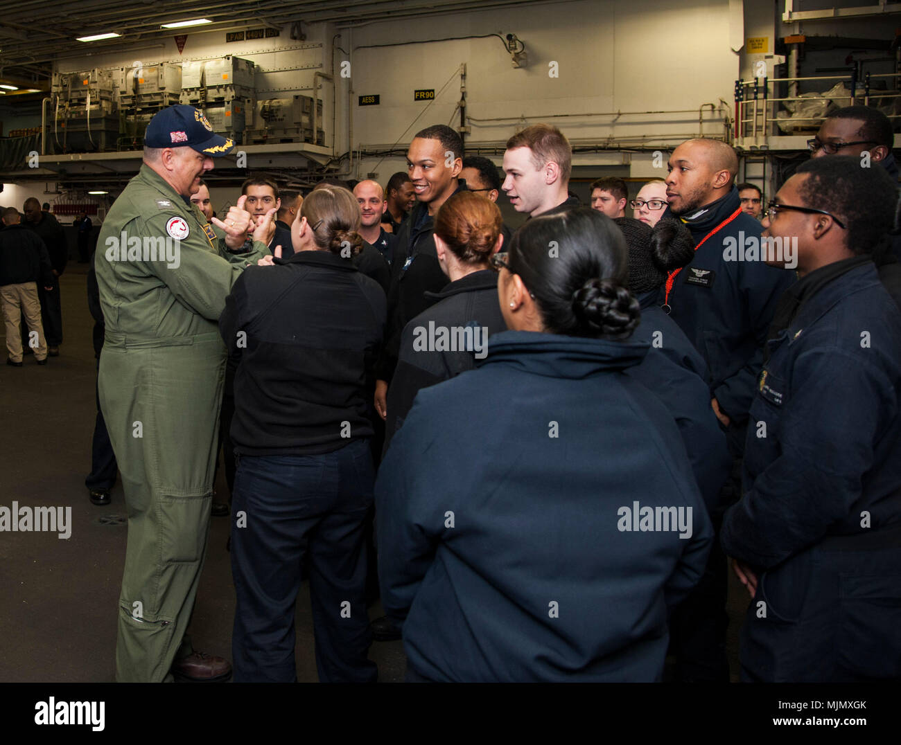 171213-N-NM806-1006 Pacific Ocean (Dec. 13, 2017) Capt. Andrew Smith ...