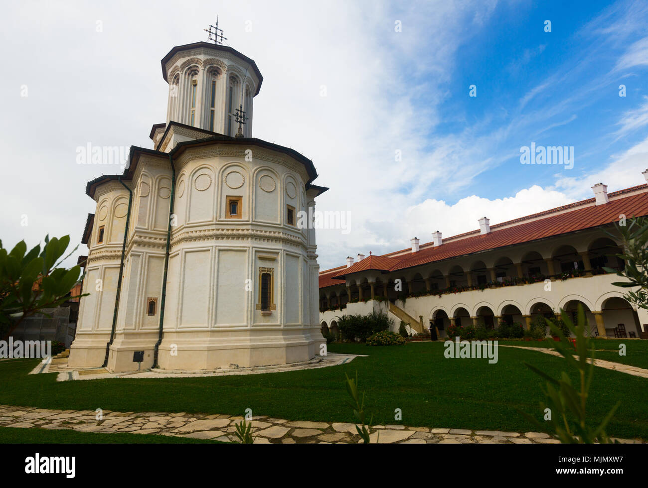 Horezu Monastery considered masterpiece of Brancovenesc style ...