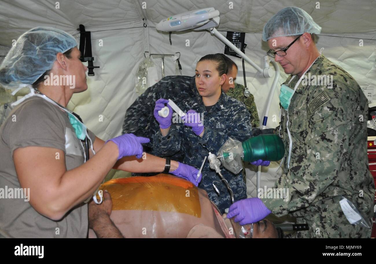 Naval Hospital Bremerton's Hospital Corpsman 2nd Class Claire Anderson ...