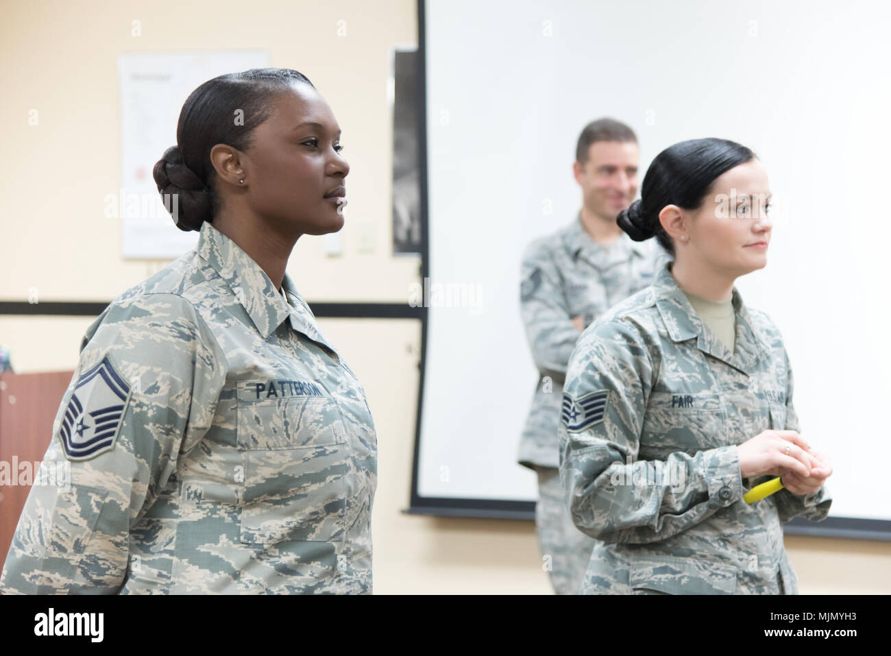Senior Master Sgt. Tiffany Patterson, Keesler career assistance advisor ...
