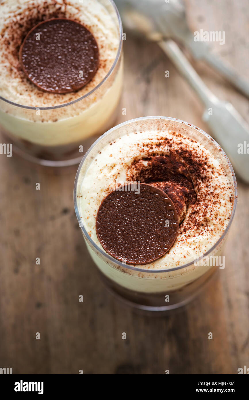 Tiramisu glass hi-res stock photography and images - Alamy