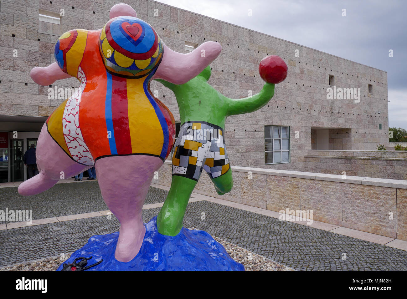 Museum of Modern Art, Berardo collection, Belem district, Lisbonne ...