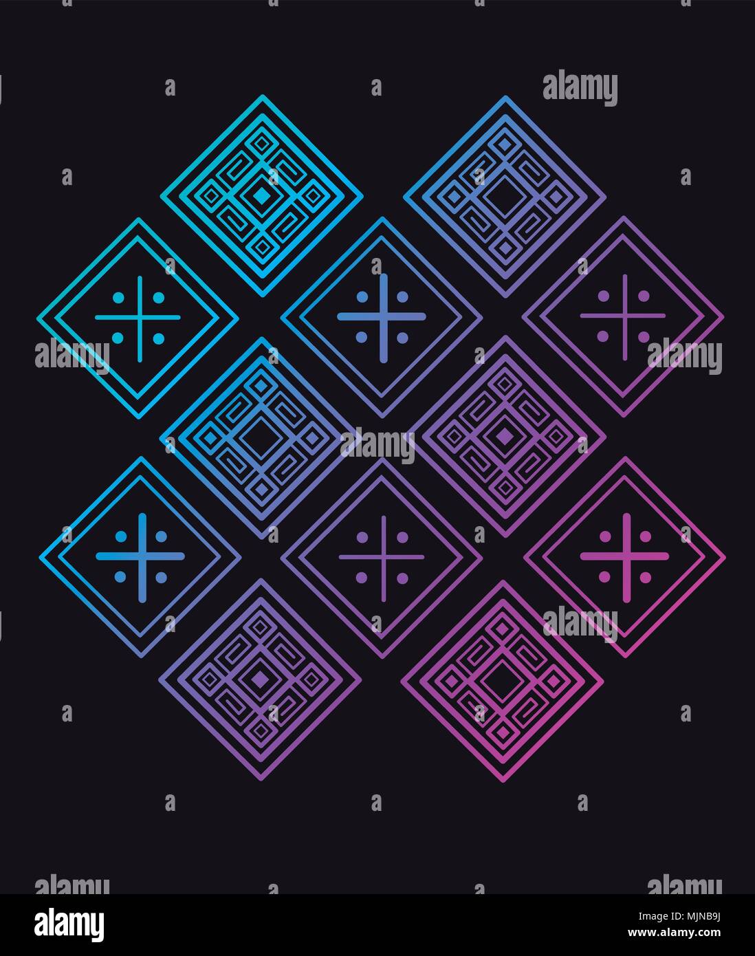 Hand drawn vector illustration or drawing of an Indigenous ethnic ...