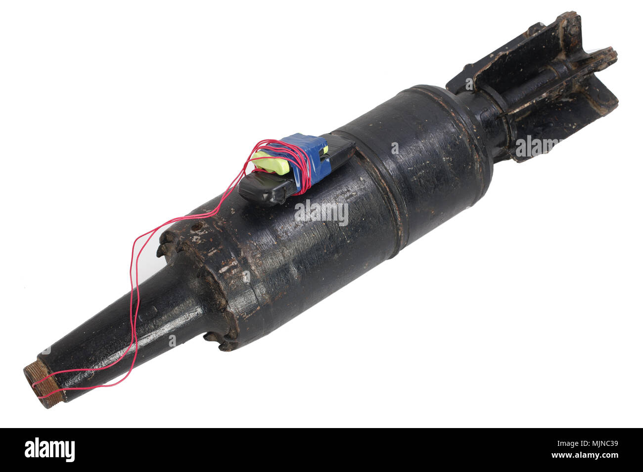 IED (improvised explosive device) with 125mm USSR Tank HEAT Projectile ...