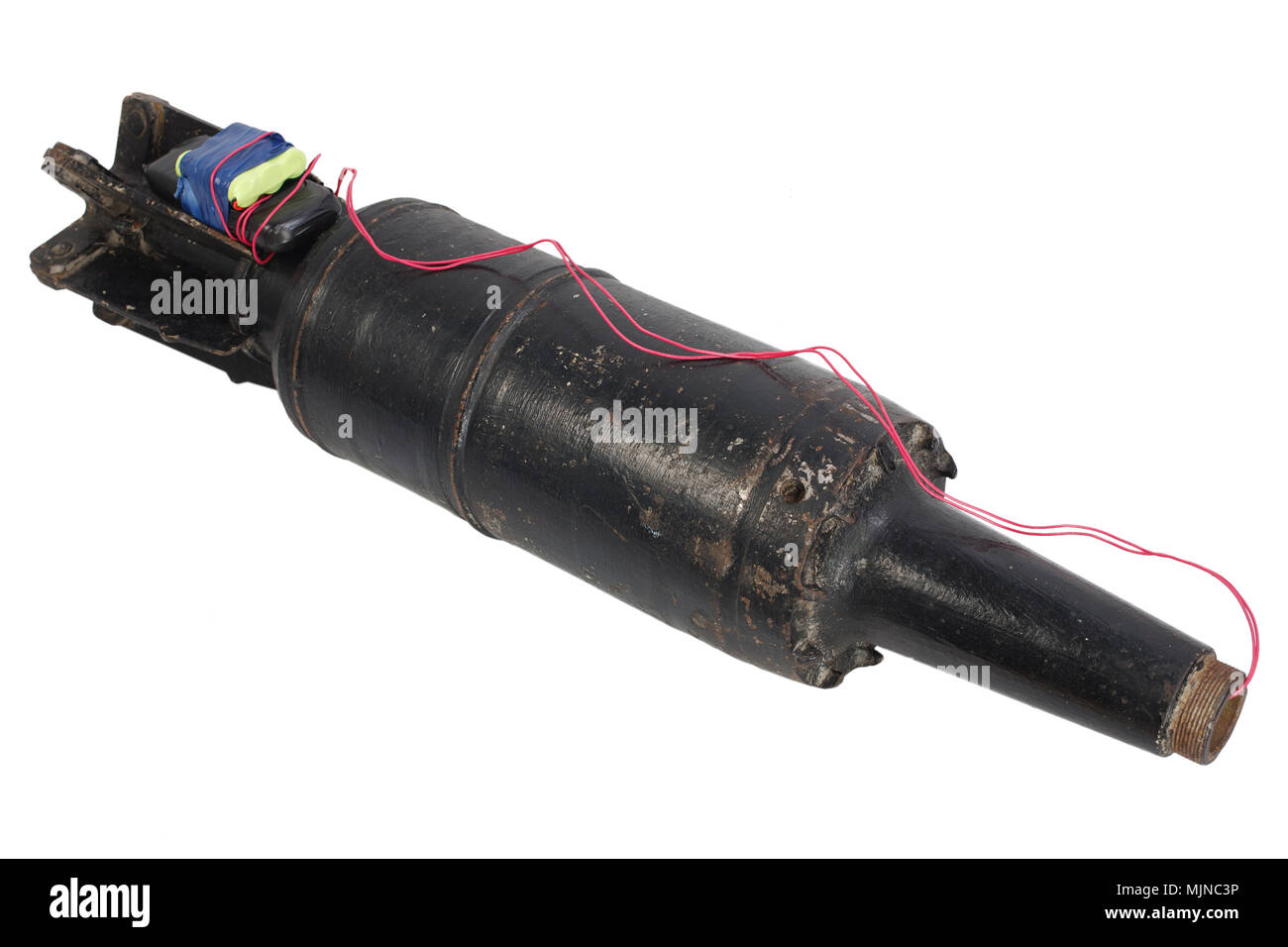IED (improvised explosive device) with 125mm USSR Tank HEAT Projectile ...