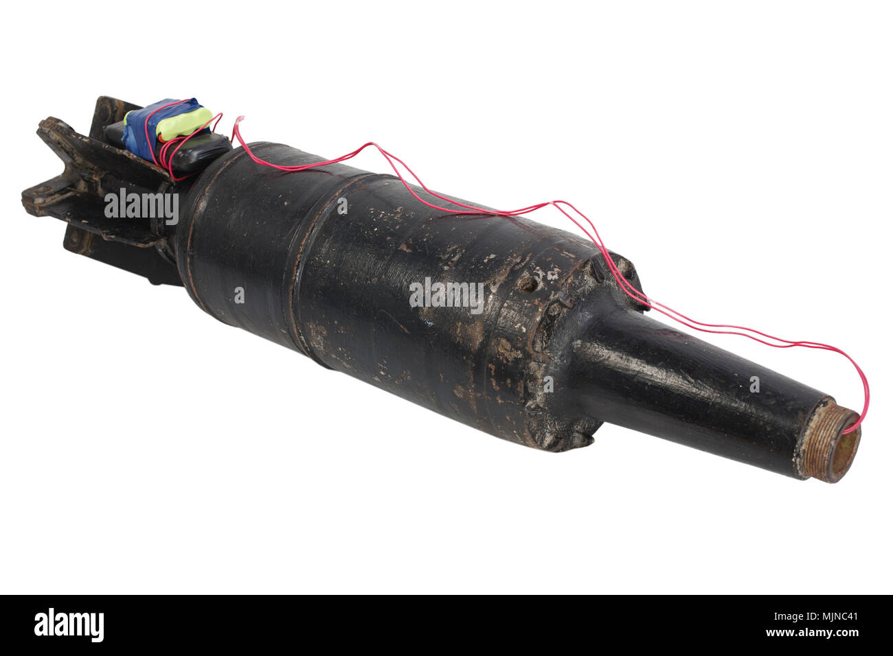IED (improvised explosive device) with 125mm USSR Tank HEAT Projectile ...