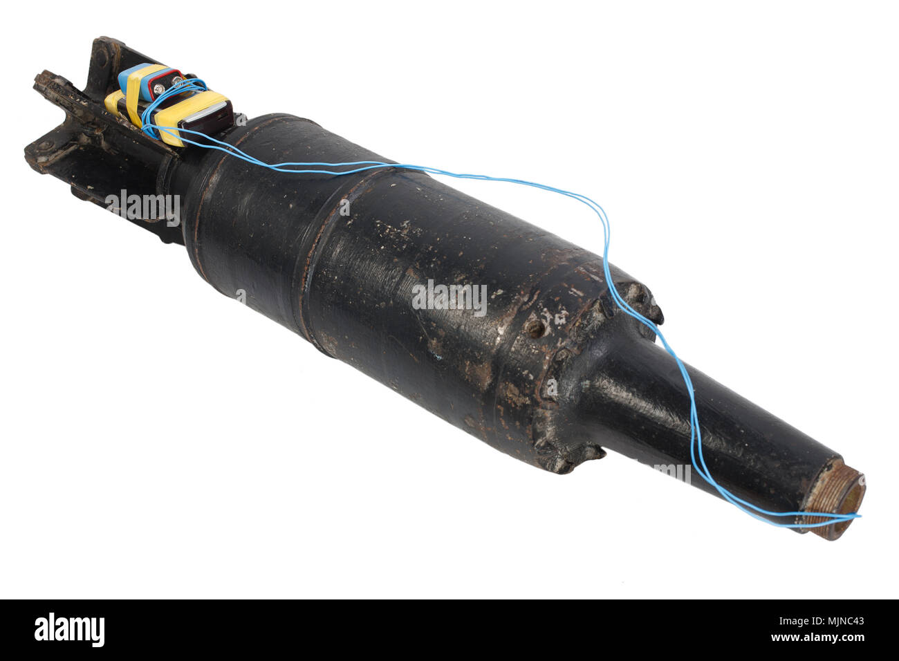 IED (improvised explosive device) with 125mm USSR Tank HEAT Projectile ...