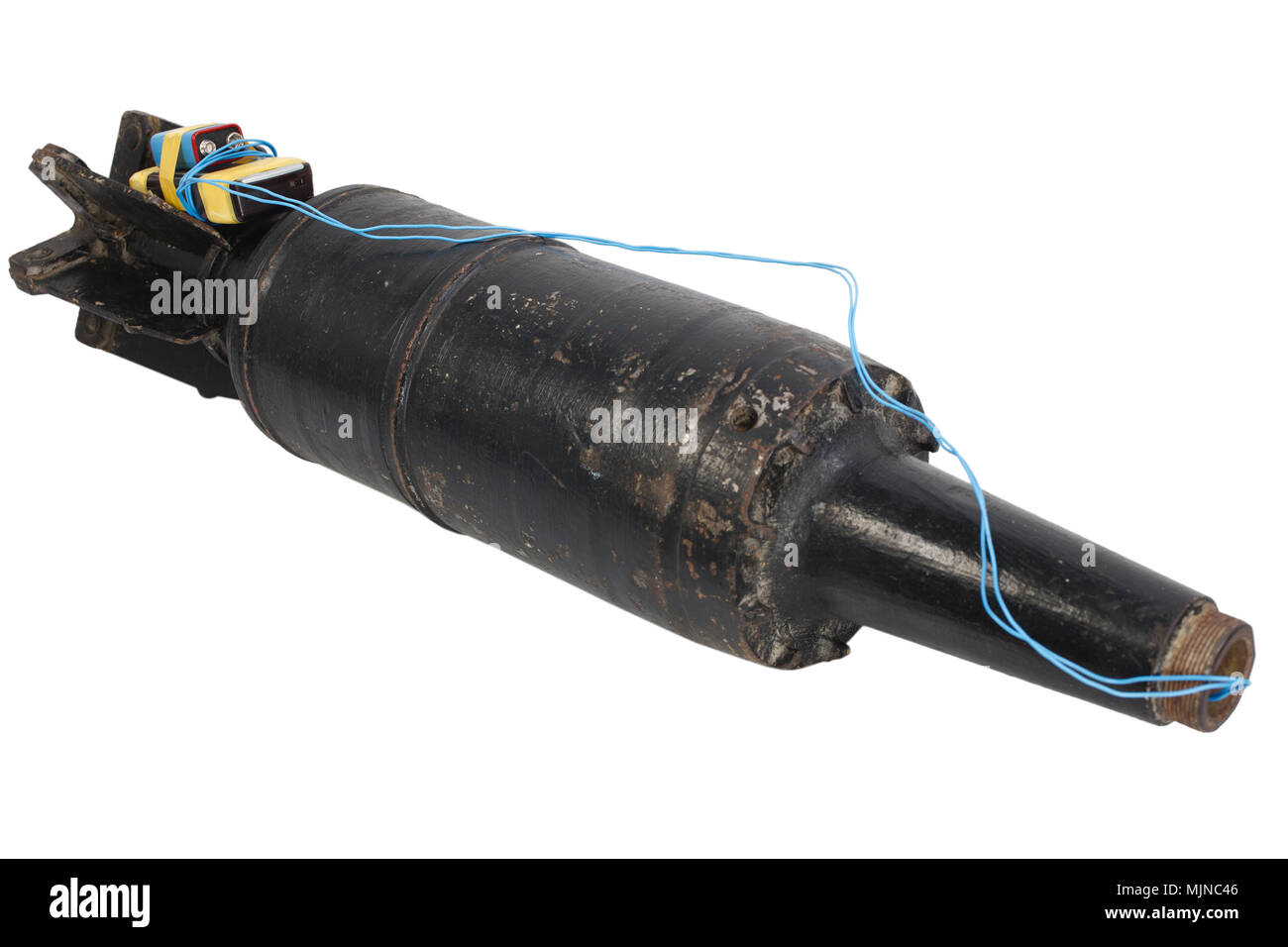 IED (improvised explosive device) with 125mm USSR Tank HEAT Projectile ...