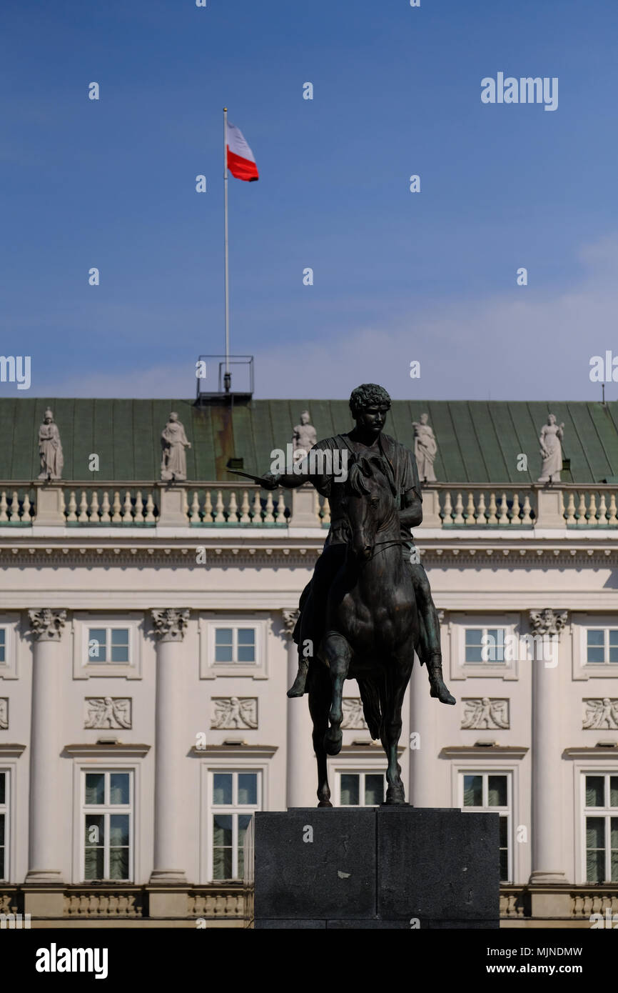 Presidential Palace, Warsaw, Poland Stock Photo - Alamy