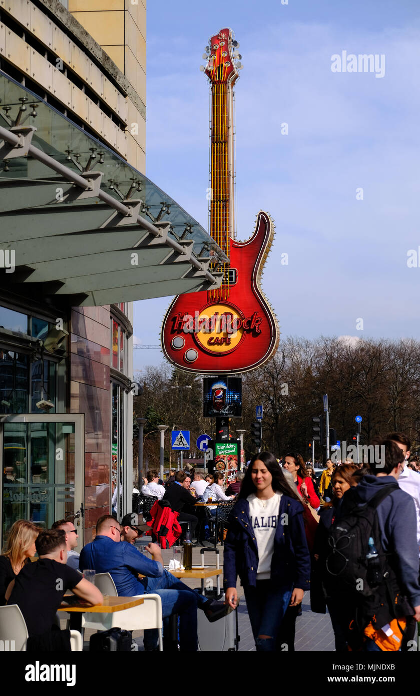 Warsaw cafe scene hi-res stock photography and images - Alamy