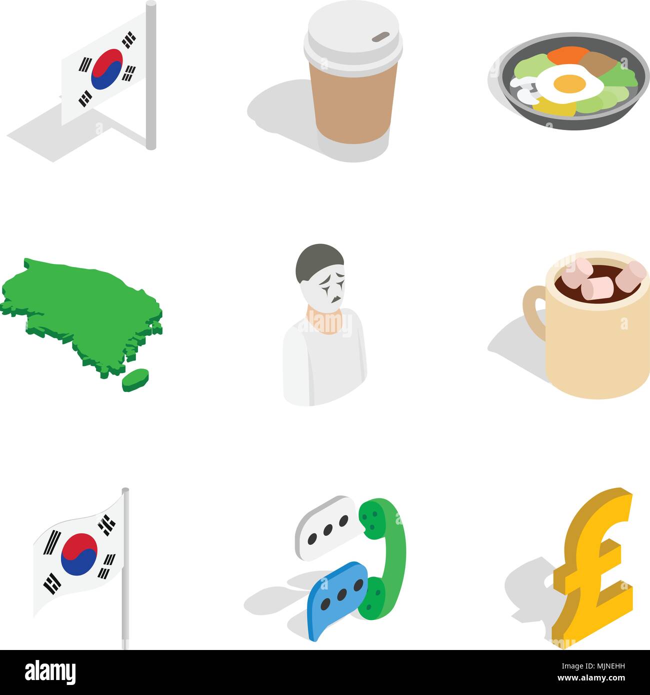 General health icons set, isometric style Stock Vector Image & Art - Alamy