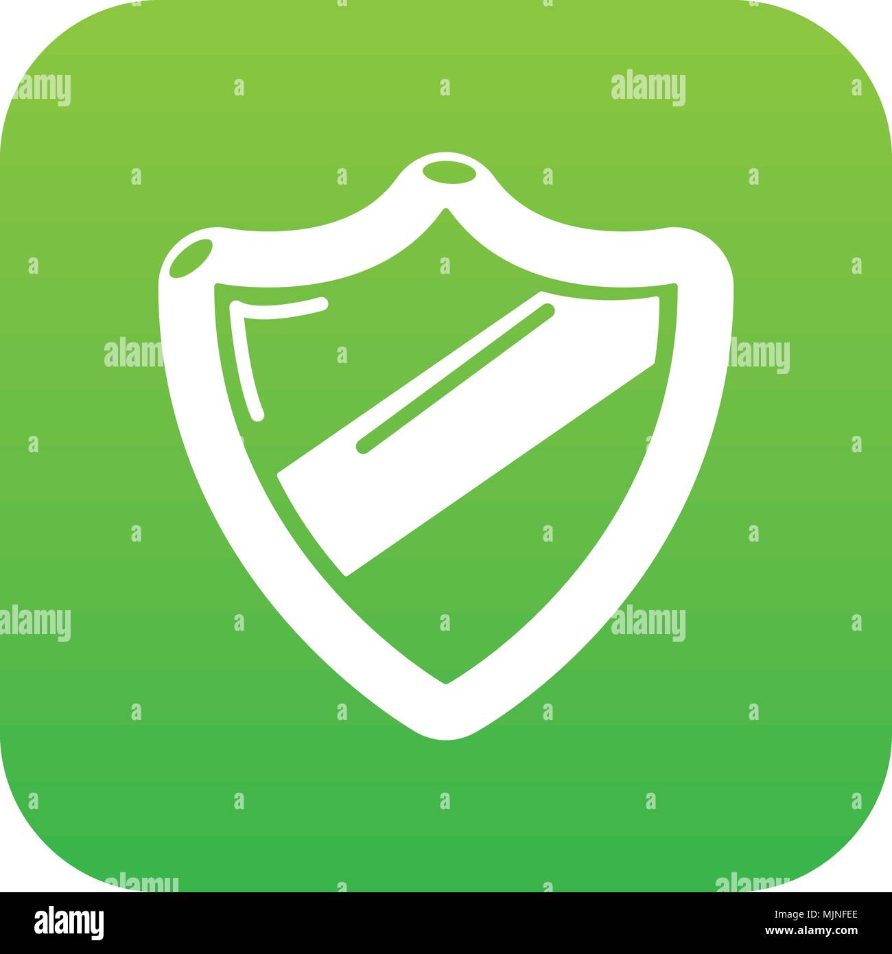 Antivirus installation icon green vector Stock Vector Image & Art - Alamy