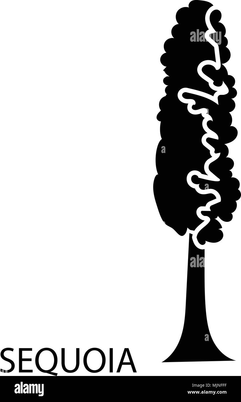 Giant sequoia Stock Vector Images - Alamy