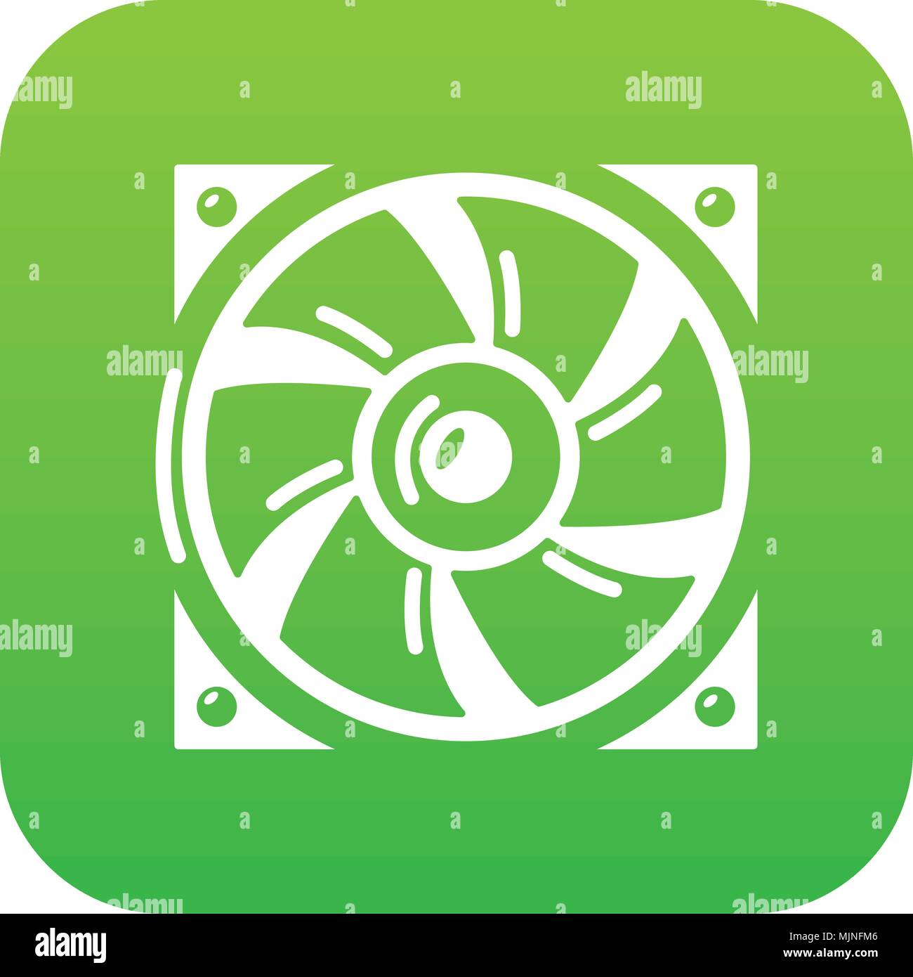Cooler icon green vector Stock Vector Image & Art - Alamy