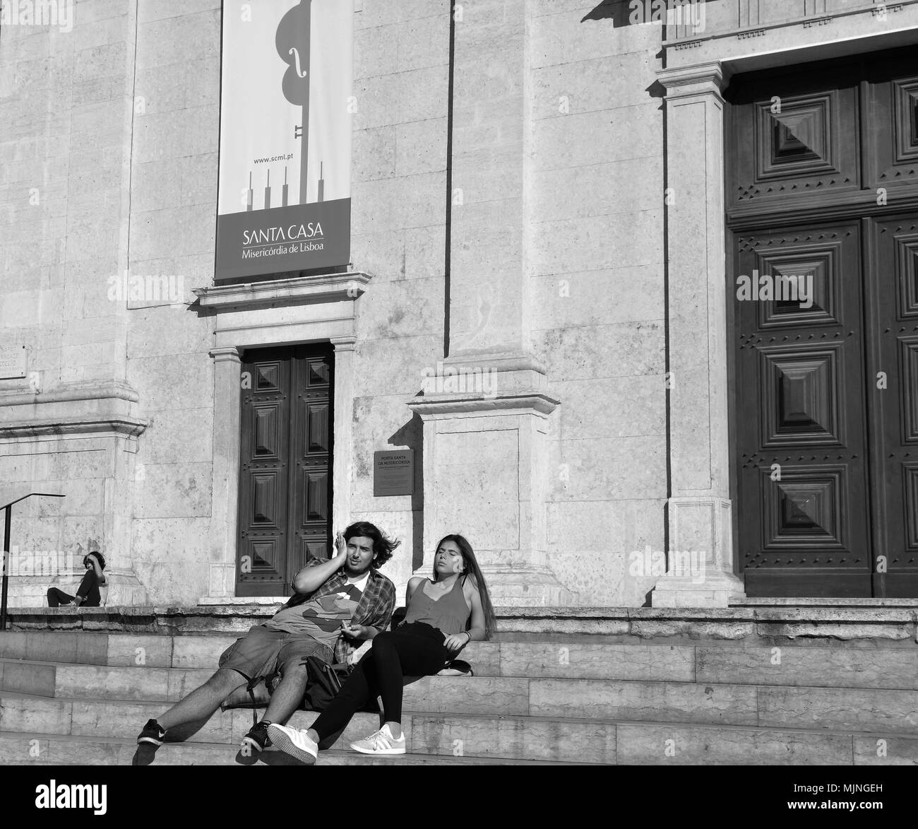 Charitable building architecture Black and White Stock Photos & Images ...