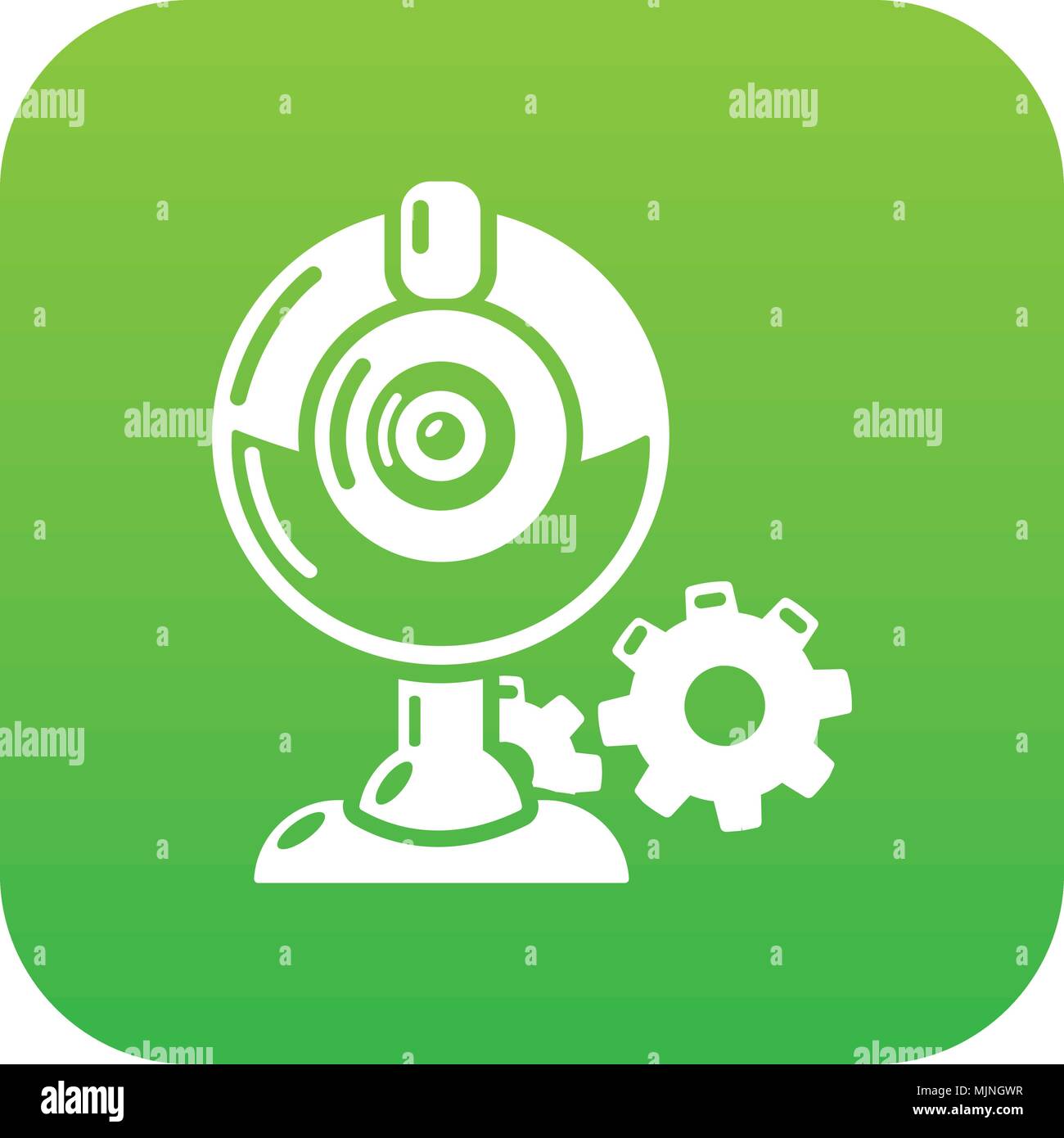 Fan repair icon green vector Stock Vector Image & Art - Alamy