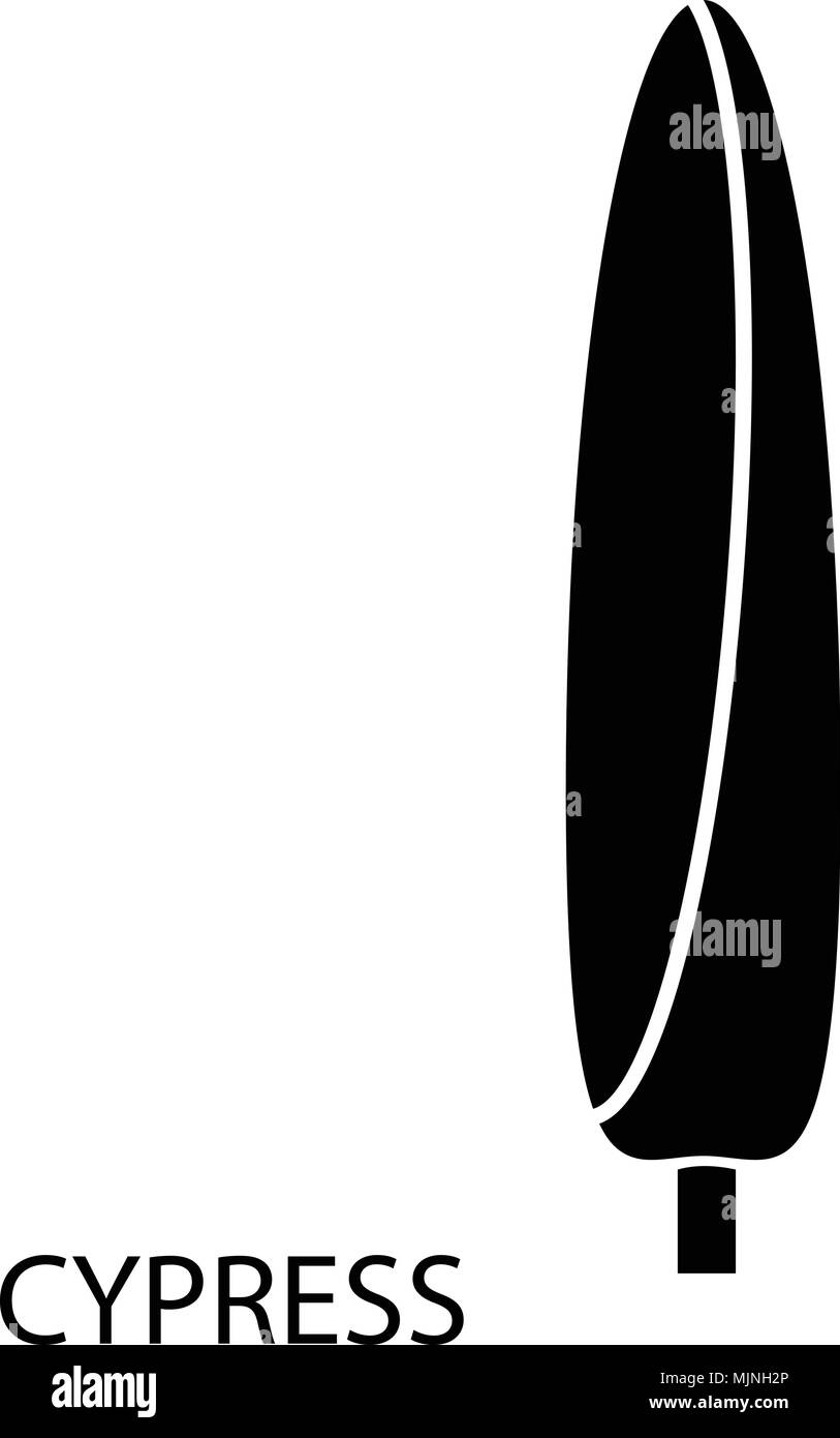 Cypress beautiful forest Stock Vector Images - Alamy