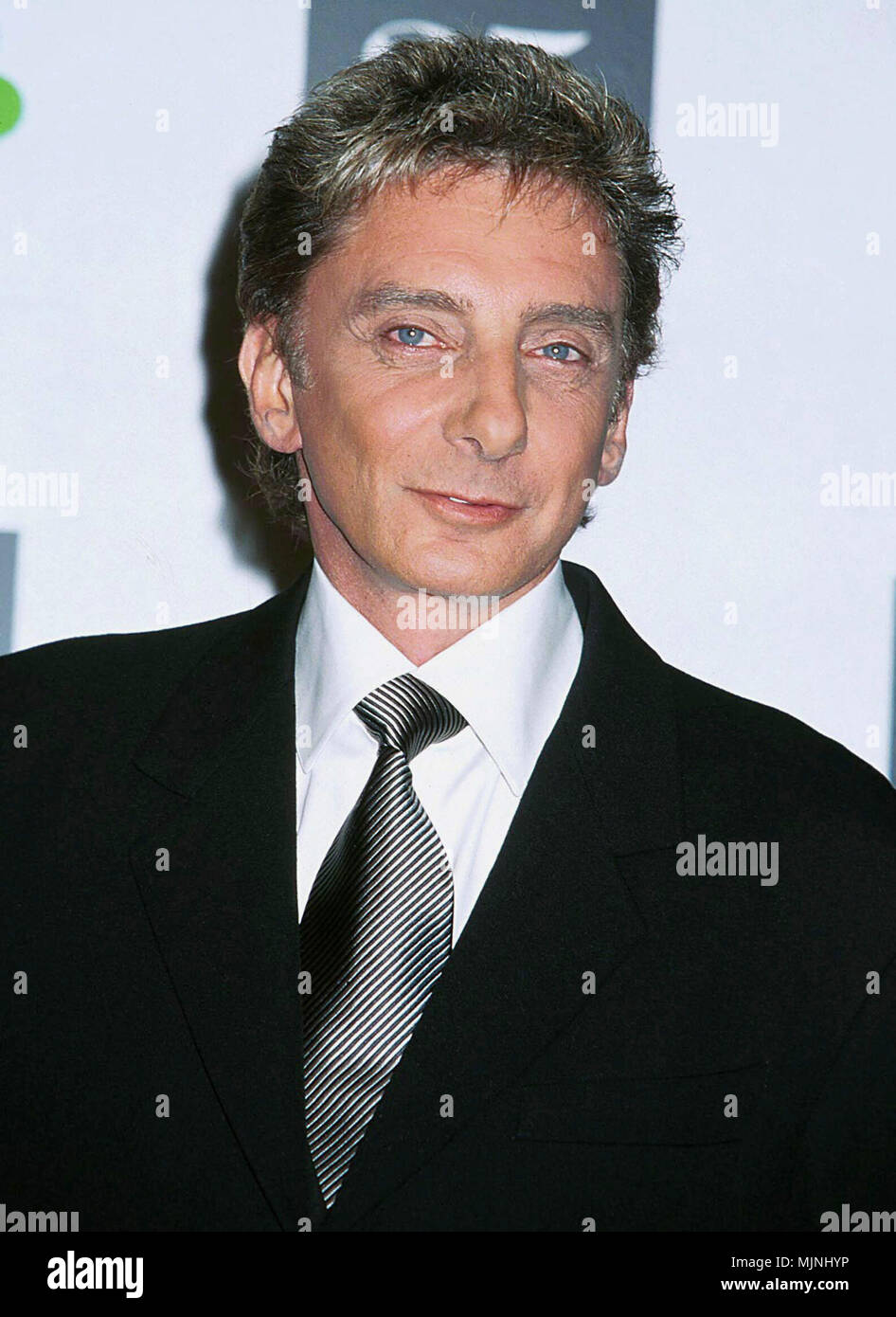 10 Apr 2000, Los Angeles, California, USA --- Barry Manilow at Arista ...