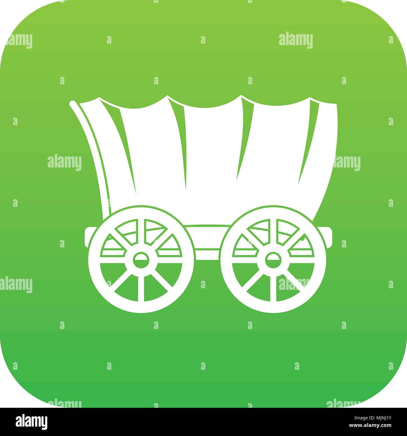 American covered wagon Stock Vector Images - Alamy