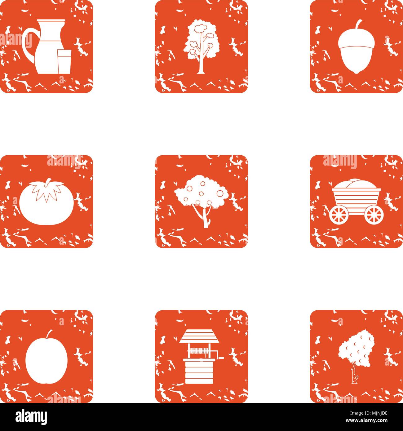 Plastic farm waste Stock Vector Images - Alamy