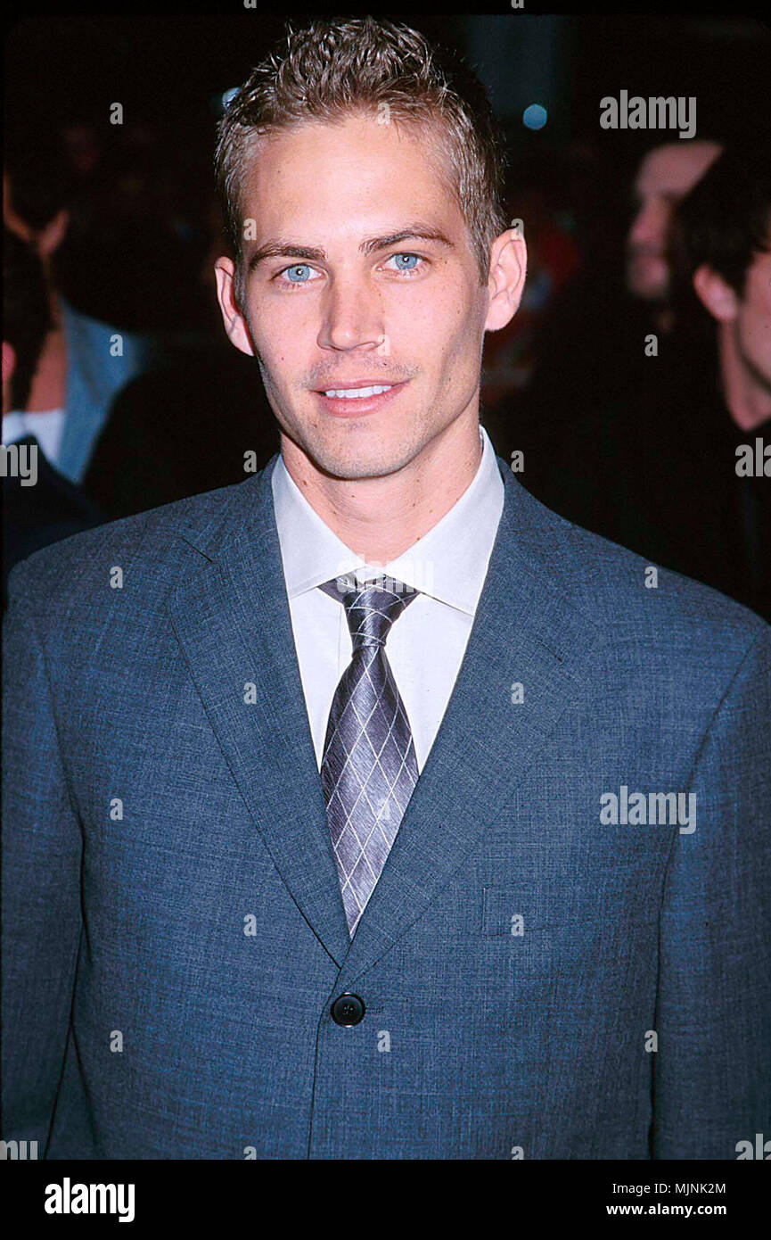 Paul walker 2000 hi-res stock photography and images - Alamy
