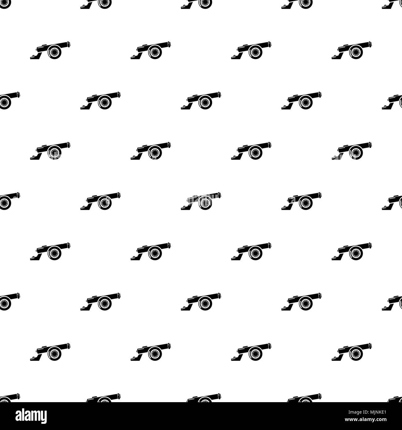 Cast-iron cannon pattern vector seamless Stock Vector Image & Art - Alamy