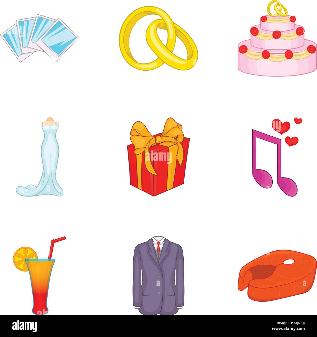 Insanity icons set, cartoon style Stock Vector Image & Art - Alamy