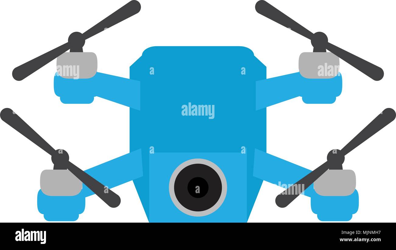 Remote controlled aircraft drone Stock Vector Images - Alamy
