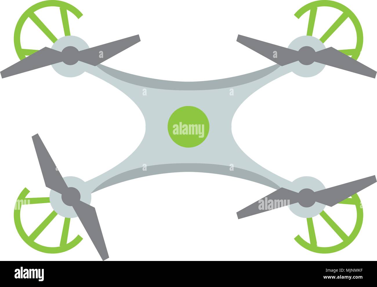 Remote controlled aircraft drone Stock Vector Images - Alamy