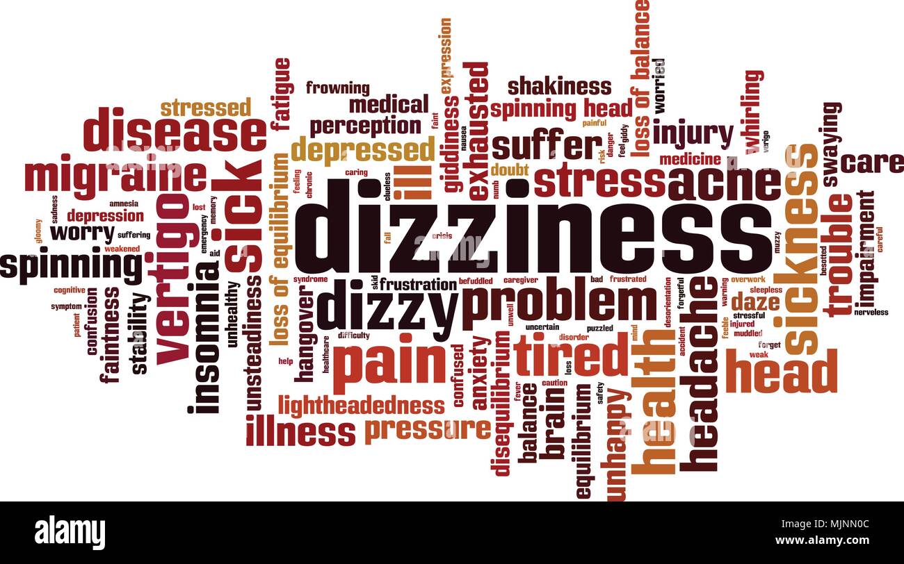 Dizziness vector vectors hi-res stock photography and images - Alamy