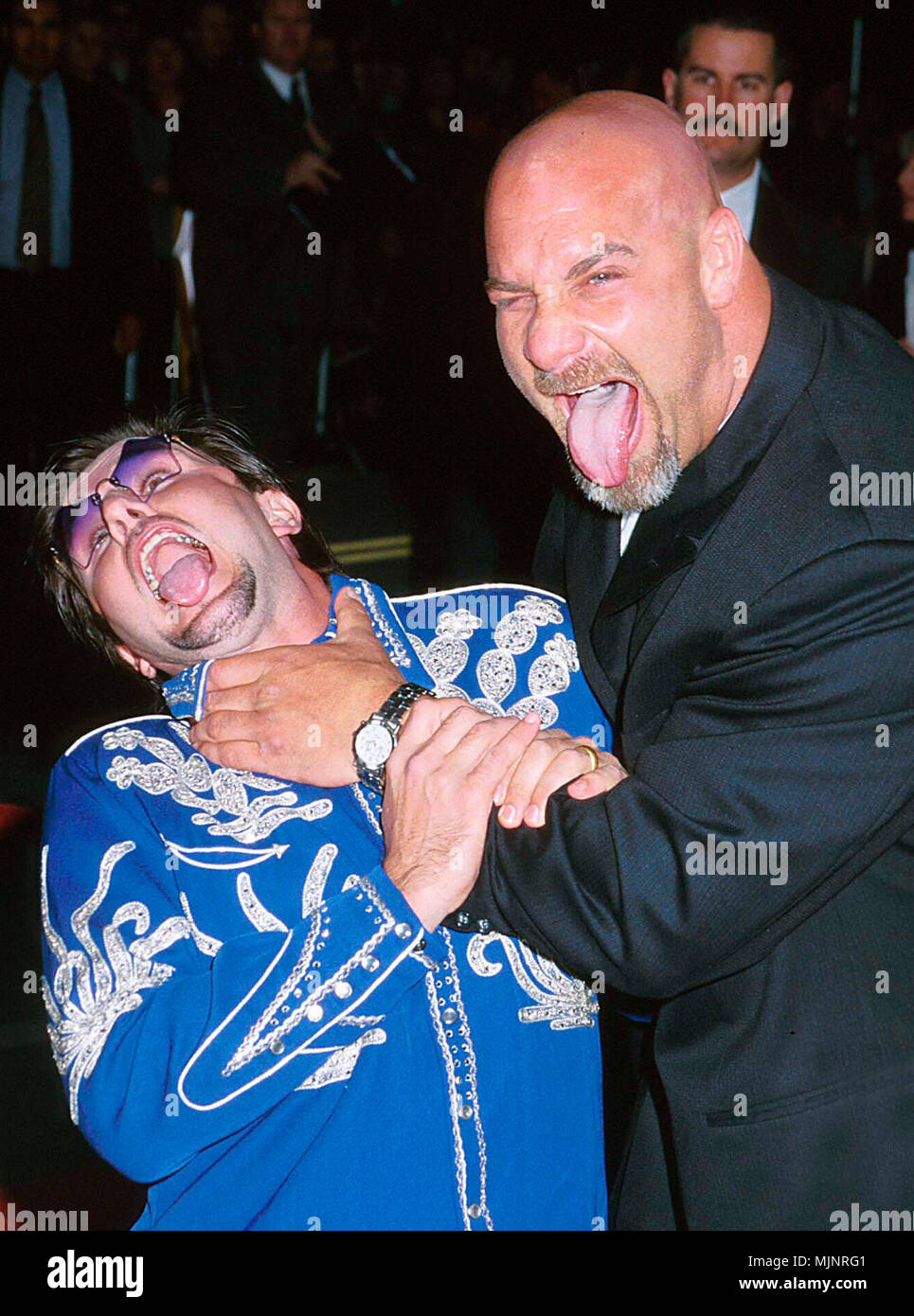 05 Apr 2000, Los Angeles, California, USA --- Bill Goldberg Choking ...