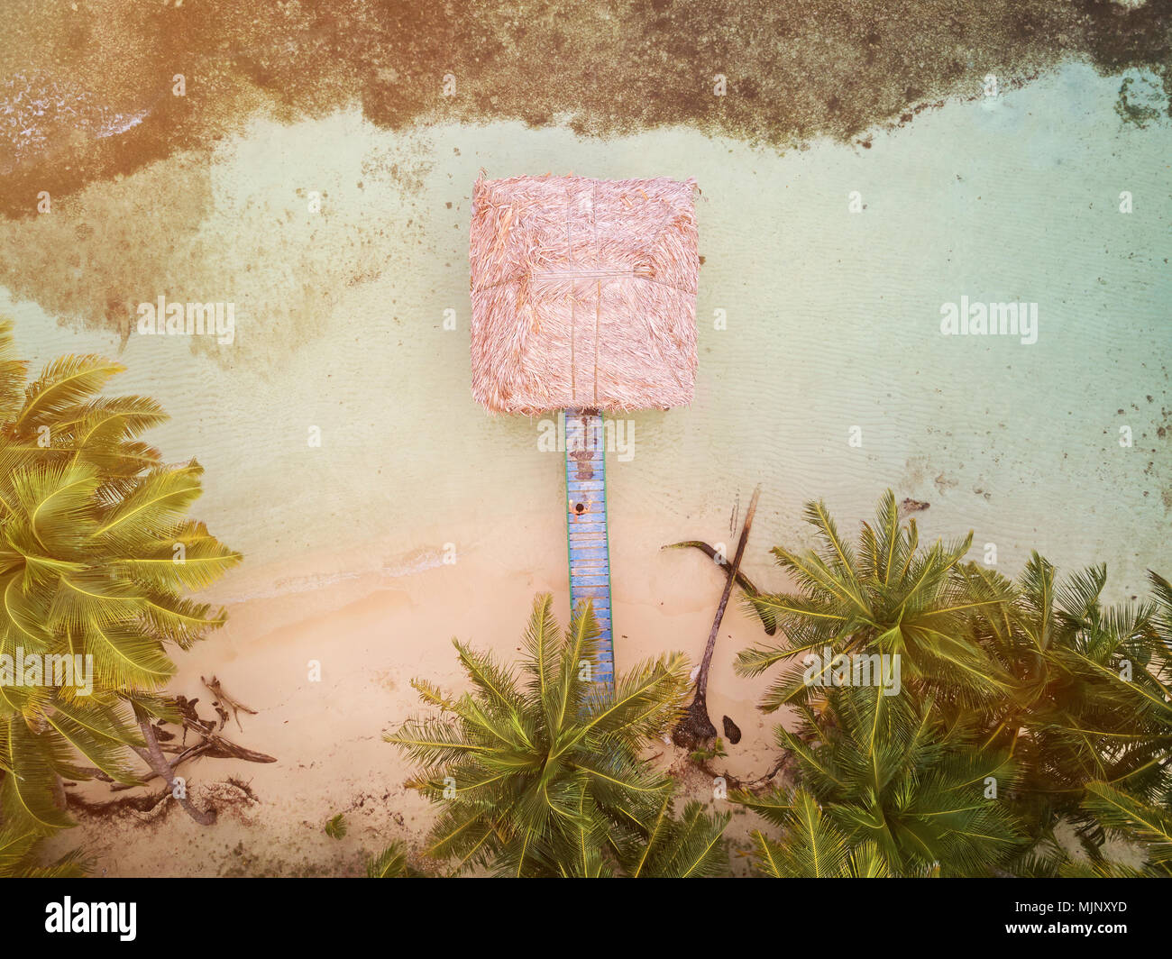 Aerial view beautiful tropical island hi-res stock photography and ...