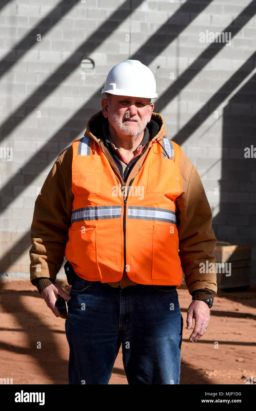Mark Harbaugh, 72nd Civil Engineer Squadron, civil engineer, shown ...