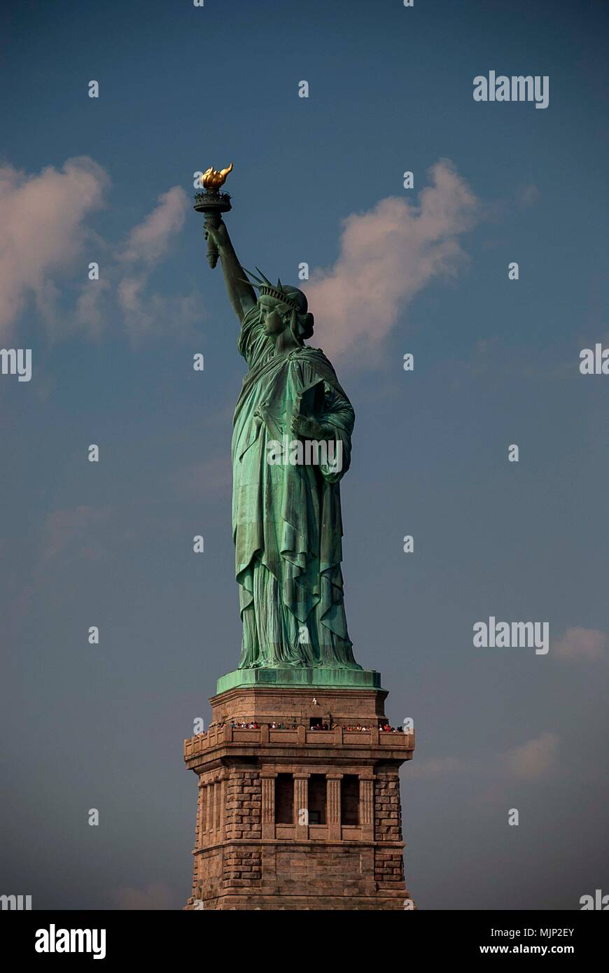 The Statue of Liberty on Liberty Island in New York Stock Photo - Alamy