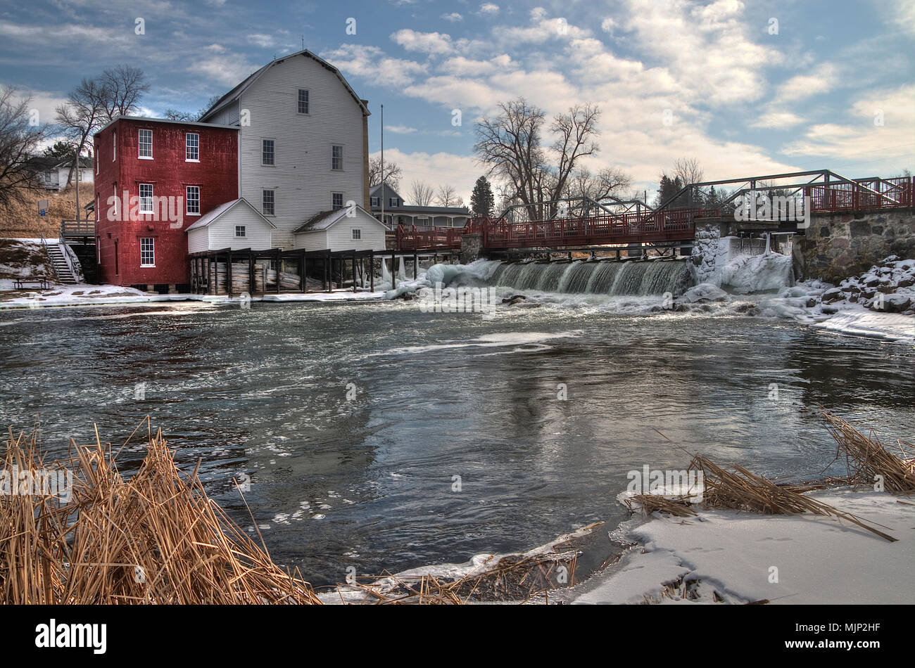 Phelps Mill is a Historic Sight in Rural Minnesota Stock Photo - Alamy