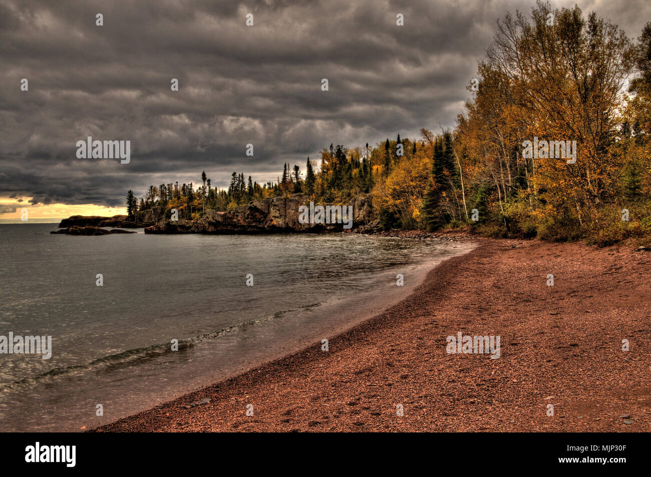 Grand Portage Indian Reservation on the Far North Corner of Minnesota ...