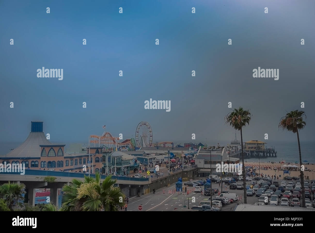 Santa monica beach trail hi-res stock photography and images - Alamy