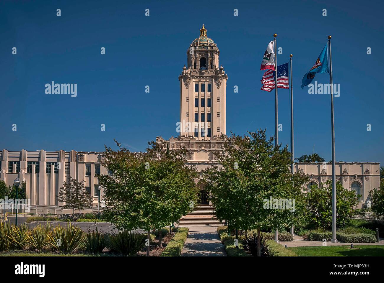 The City Hall in Beverly Hills, California Stock Photo - Alamy