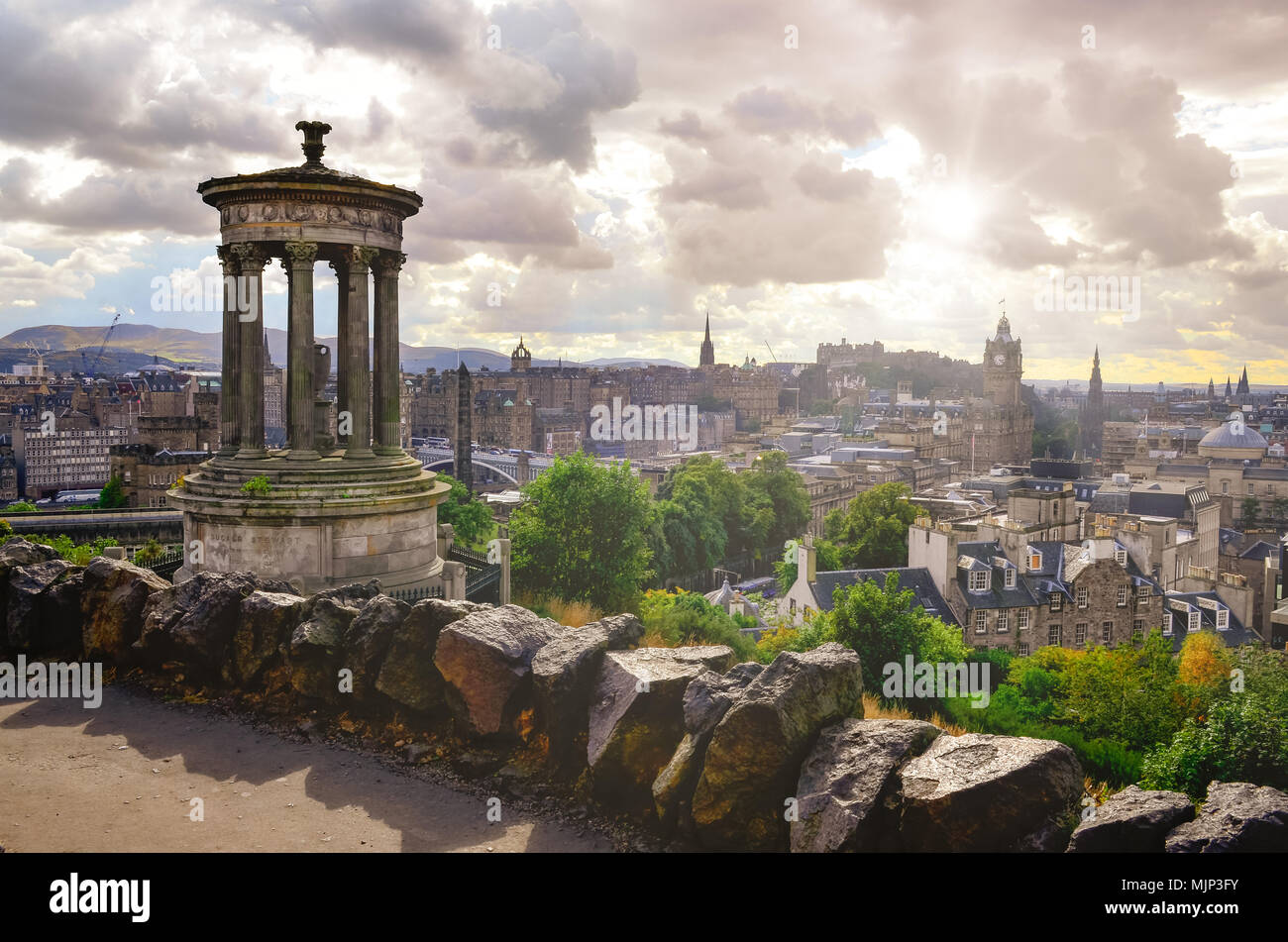 Scottish city urban skyline hi-res stock photography and images - Alamy