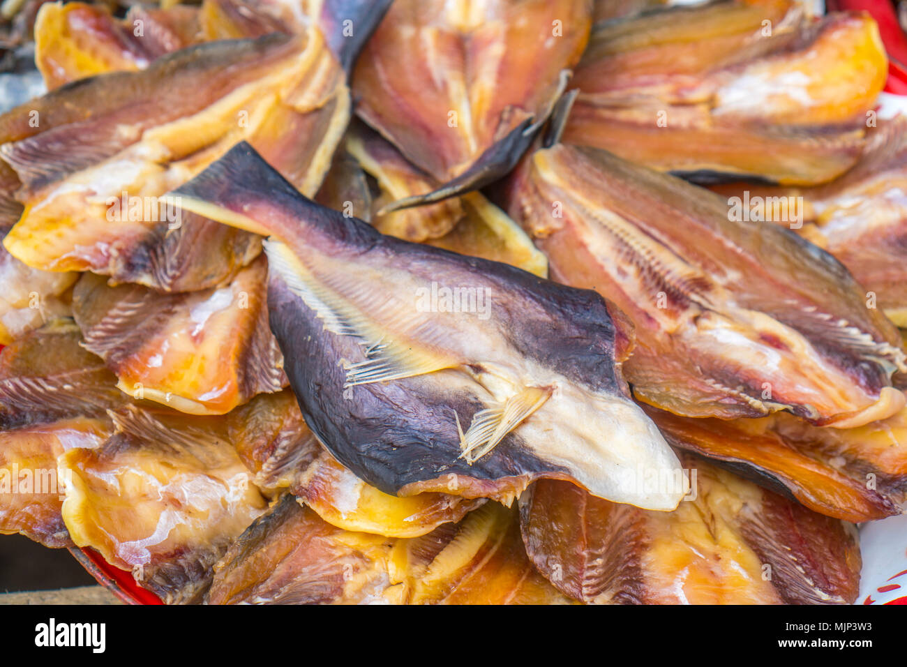 Dried fish sea food Stock Photo - Alamy