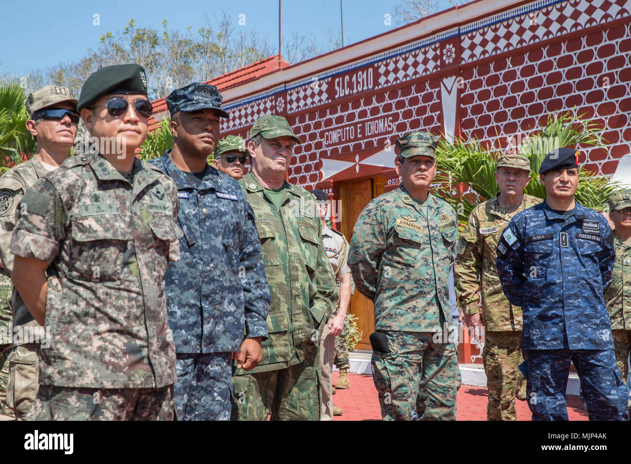 Leaders from several partner nations visit the Hacienda de San Luis ...